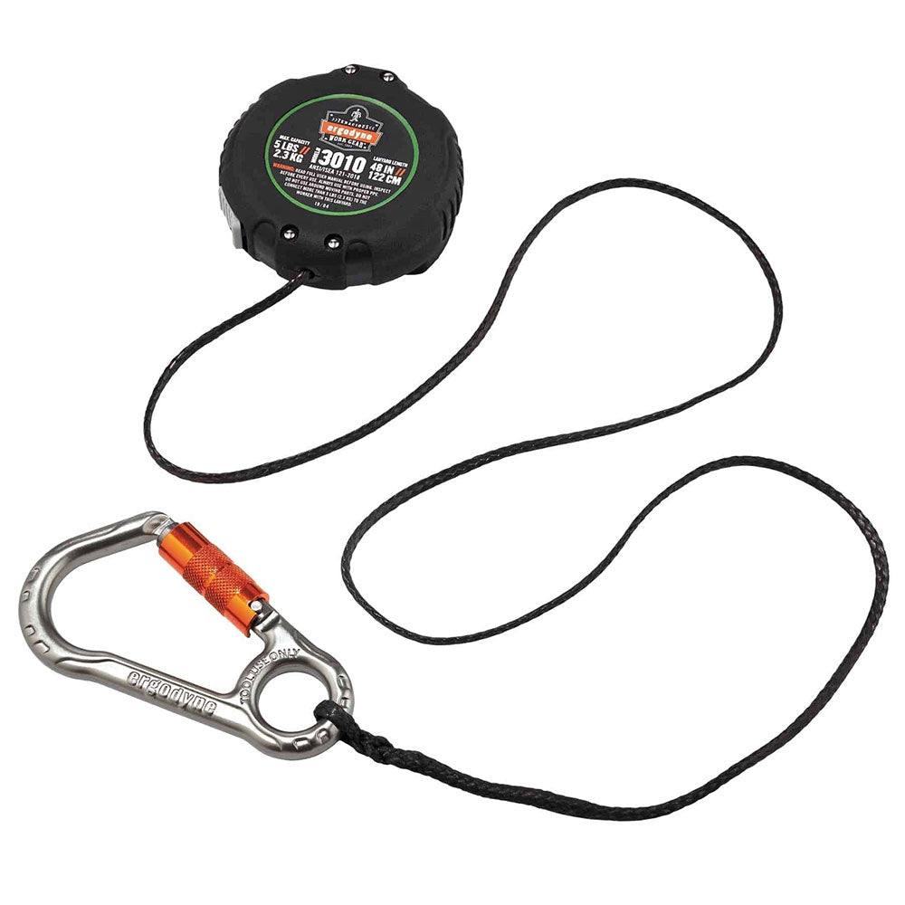Ergodyne 19310 Squids 3010 Retractable Tool Lanyard with Belt Loop Cli ...
